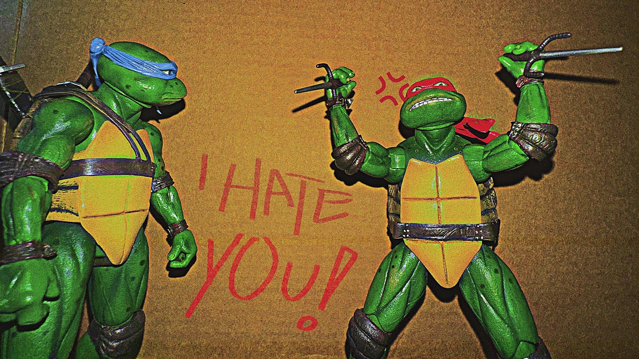 RAPHS ANGER ISSUES!! - TMNT Stop Motion - YouTube