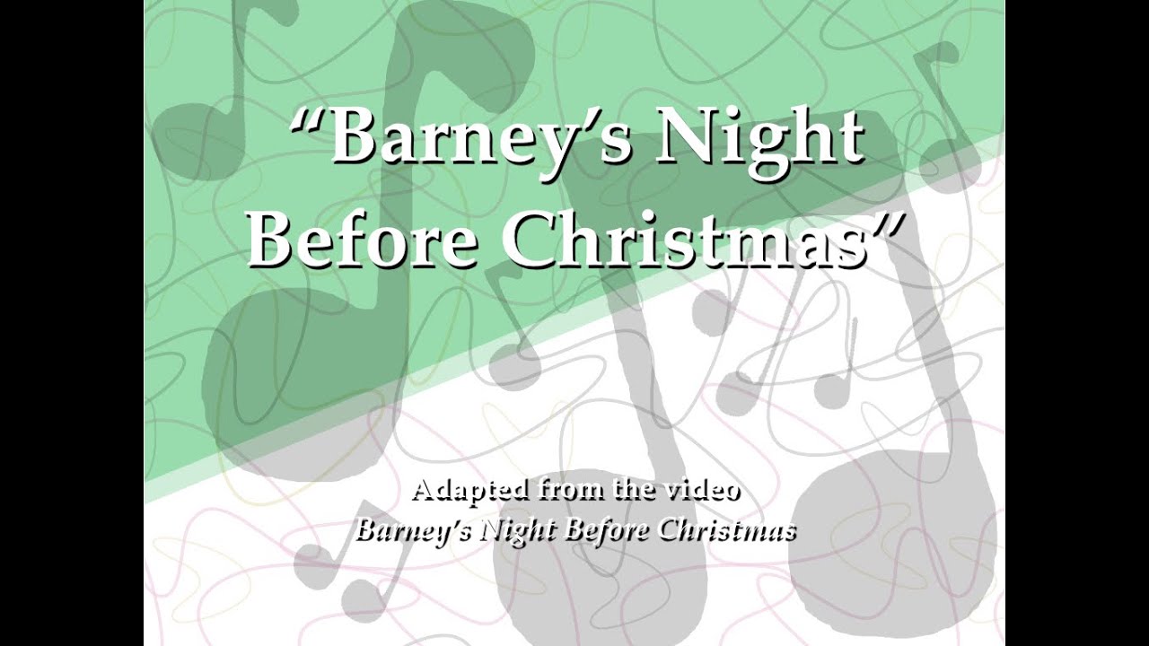 VeggieTales - Barney's Night Before Christmas (FAN-MADE, Christmas ...
