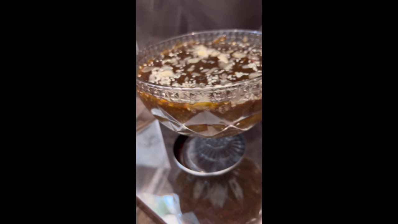 Must try SWEET JELLY DESSERT originated from Oman called OMANI Halwa # ...