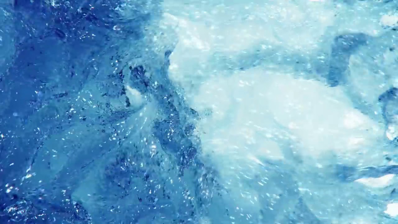 Ocean water flowing HD - YouTube