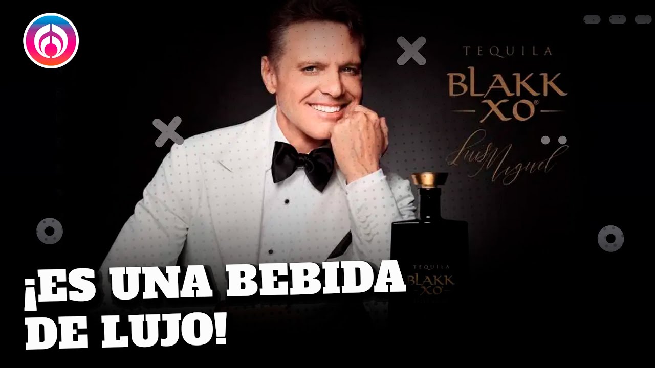 Luis Miguel lanza primer tequila negro en el mundo - YouTube