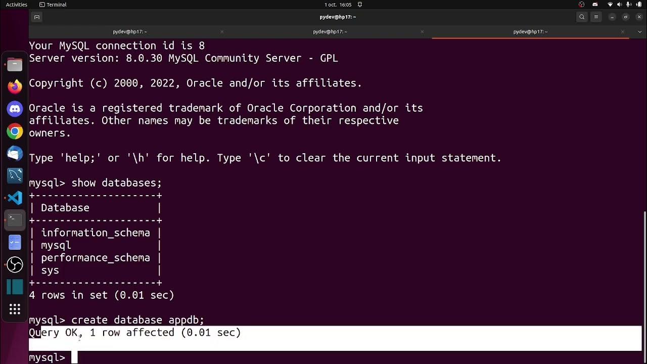 Python Django Backend Mysql Container Docker Youtube