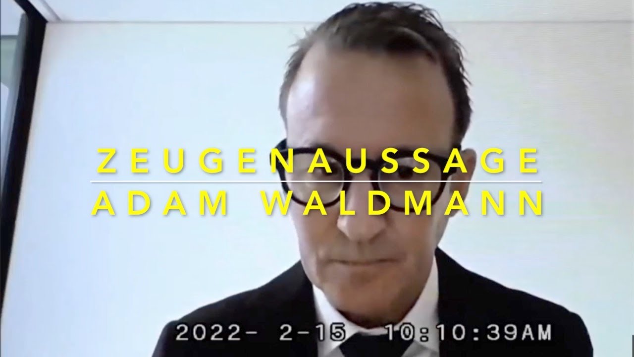 Prozess Johnny Depp vs. Amber Heard - Zeugenaussage Adam Waldmann - YouTube