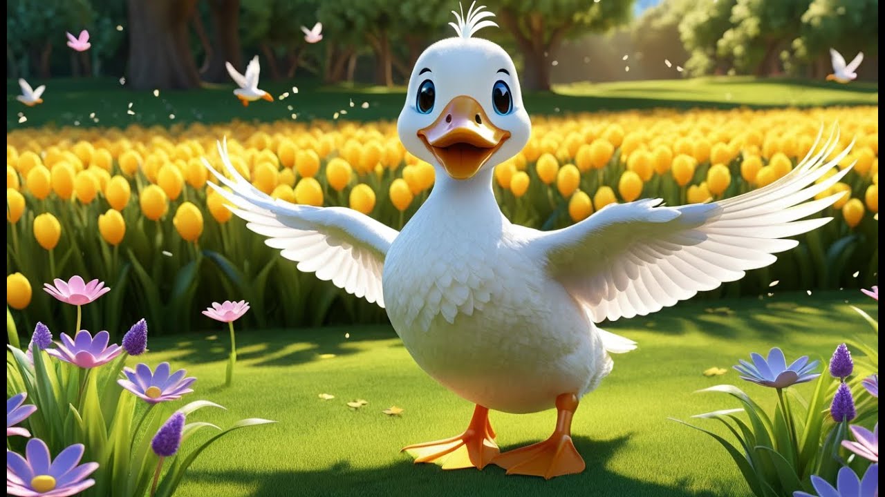Ducky Flappy Wings Go Flap Flap Flap | Duck Song for Toddlers | Fun ...