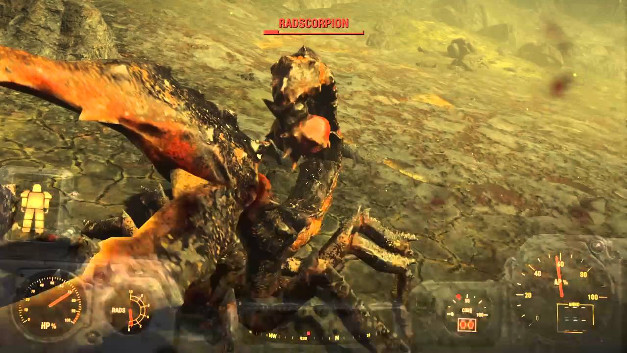 Fallout 4 fist fight claw fail - YouTube