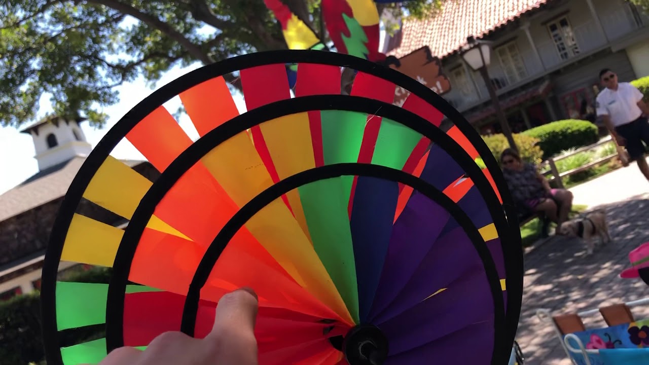 Triple Rainbow Pinwheel - YouTube