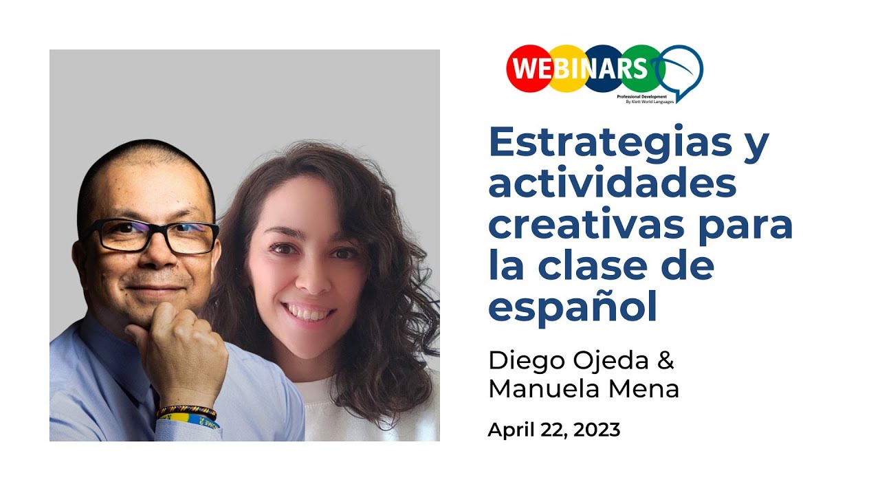 [WEBINAR] " Estrategias y actividades creativas para la clase de ...