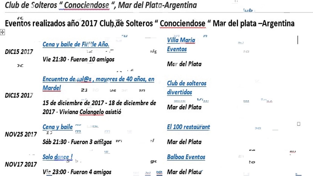 Club de Solteros divertidos - YouTube