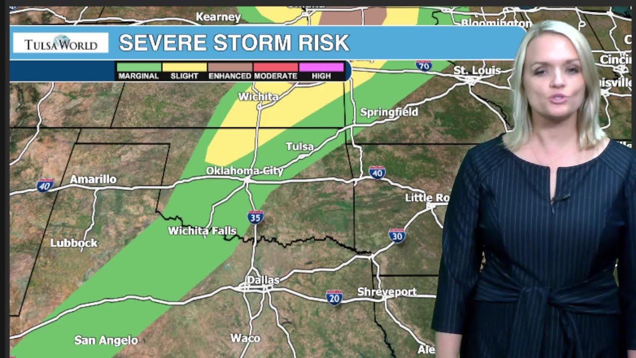 Overnight storms expected in Tulsa, Meteorologist Kirsten Lang has the ...