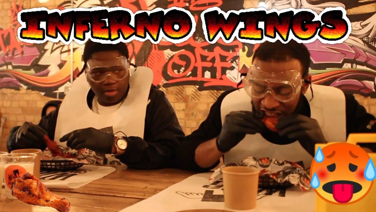 Inferno Wing Challenge | Wing Shack | Vomit And Near Death Experience ...