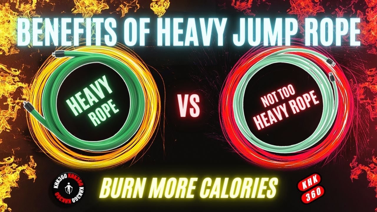 🔥🟢 BENEFITS OF HEAVY JUMP ROPE / BURN MORE CALORIES WITH HEAVY Jump ...