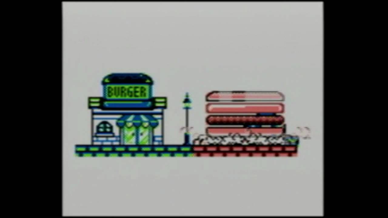 BurgerTime Deluxe (Game Boy) All Cut Scenes and Ending - YouTube