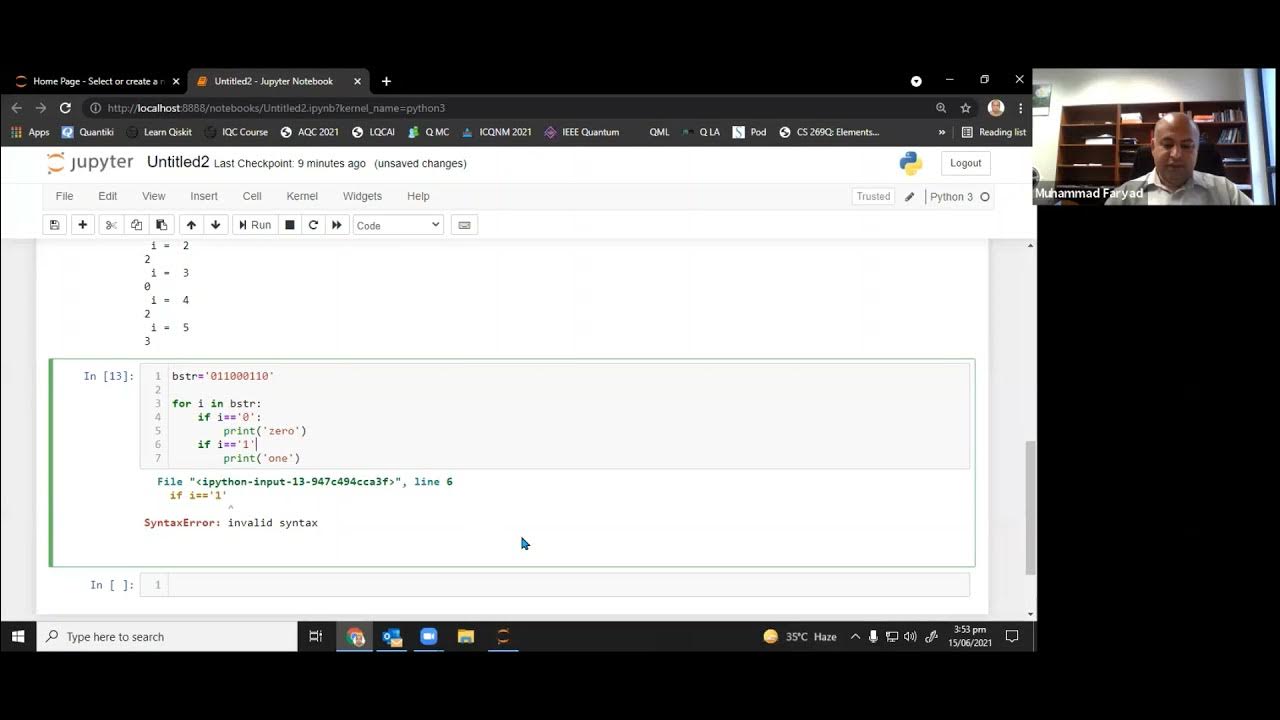 4- Introduction to Qiskit using Jupyter Notebook - YouTube
