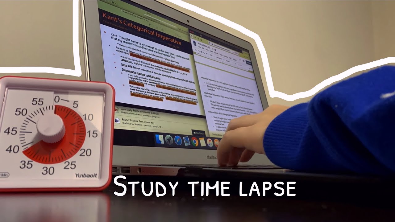 30+ hour study time lapse *motivational* - YouTube
