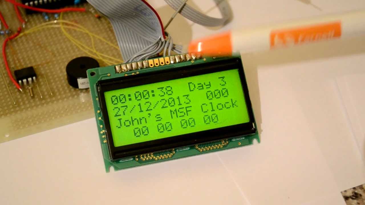 MSF Clock with Pic Basic Pro and a Pic16F887 Tells you the Basics on ...