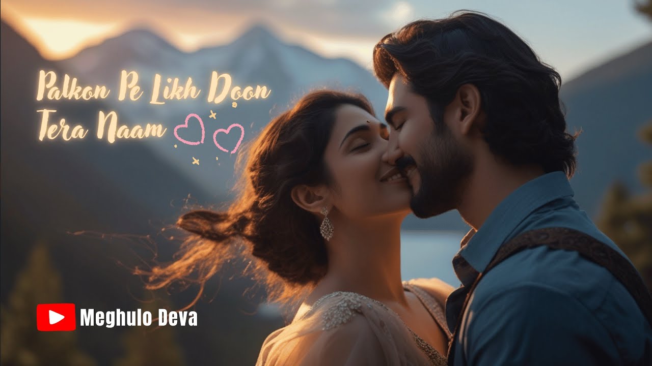 Palkon Pe Likh Doon Tera Naam _ New Hindi Music Song 2025 - YouTube