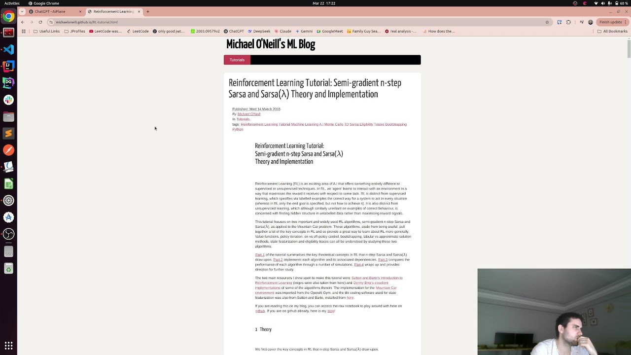 Reinforcement Learning from scratch in C++ (Stochastic-gradient descent) - YouTube