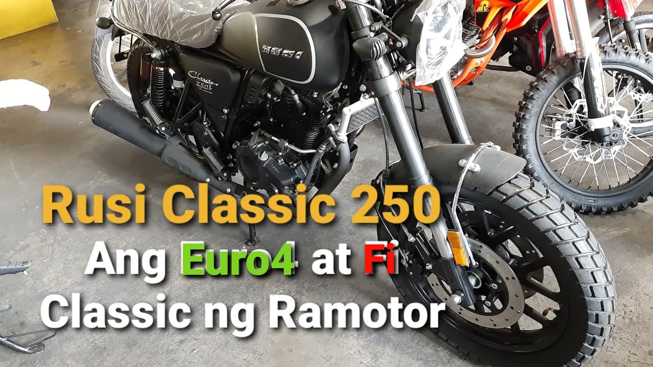 Ang bagong Rusi Classic 250 Fi Euro4 || Rusi Malabon || - YouTube