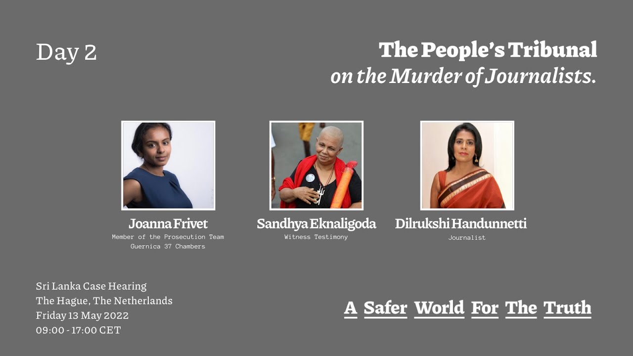 [FPU LIVE] Day 2-Sri Lanka Case Hearing on the Murder of Journalist ...