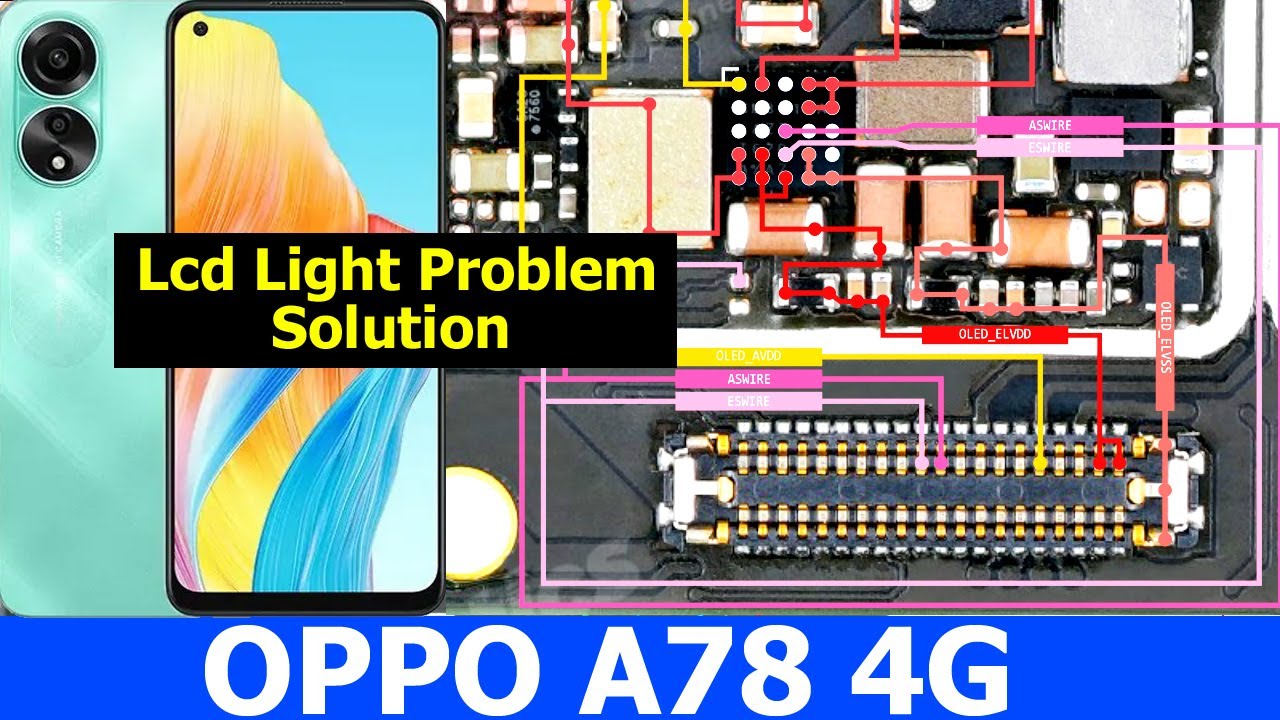 OPPO A78 4G Lcd Light Problem Solution - YouTube