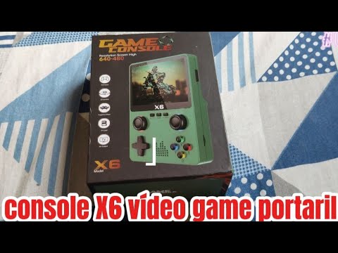 Console X6 Vídeo Game Portátil #aliexpress - YouTube