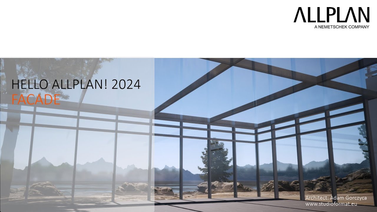 Hello ALLPLAN! 2024 - Facade - YouTube