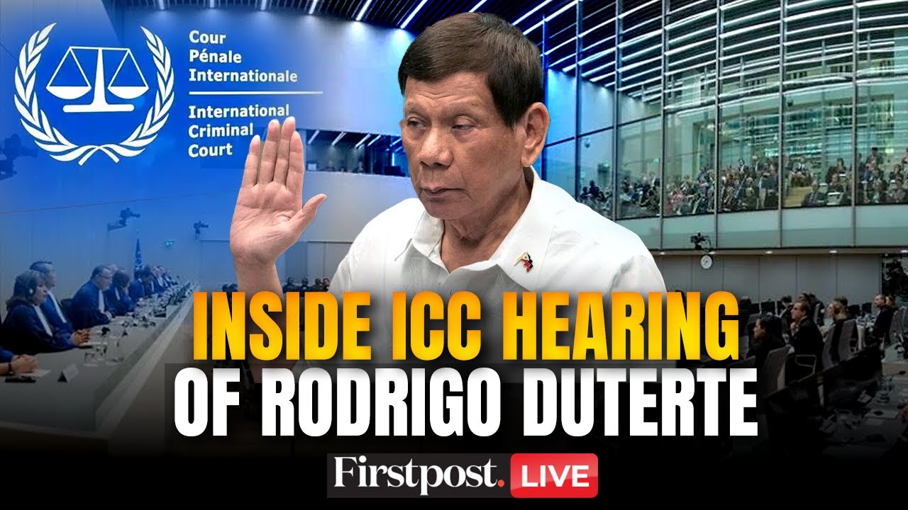 Duterte Hearing LIVE: Ex-Philippine President Duterte First Hearing at ...