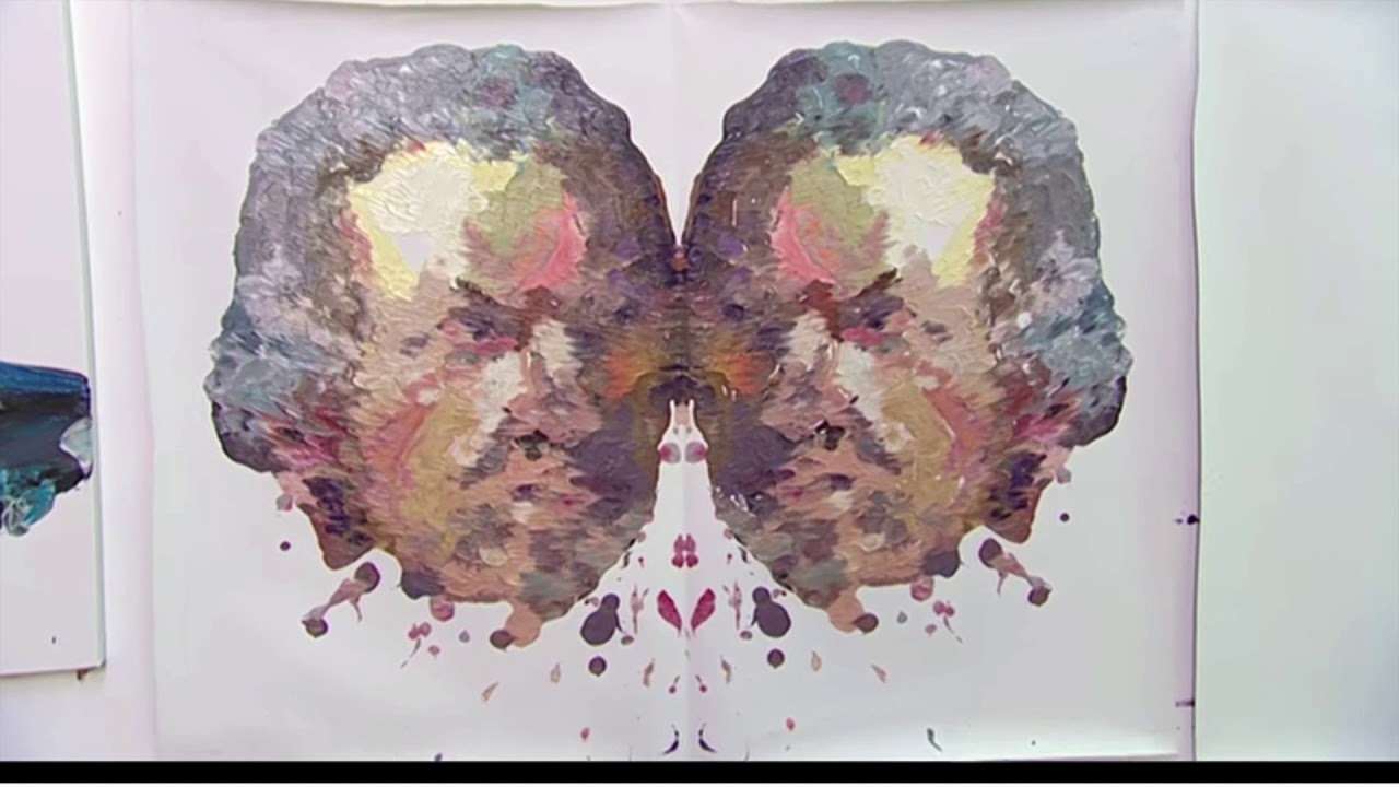 Ben Quilty's Rorschach technique - YouTube