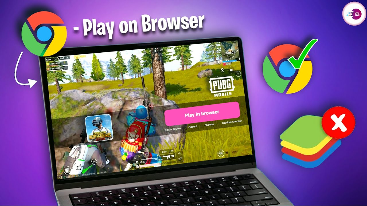 How To Play PUBG Mobile in Browser Without Any Emulator/OS (100% ...