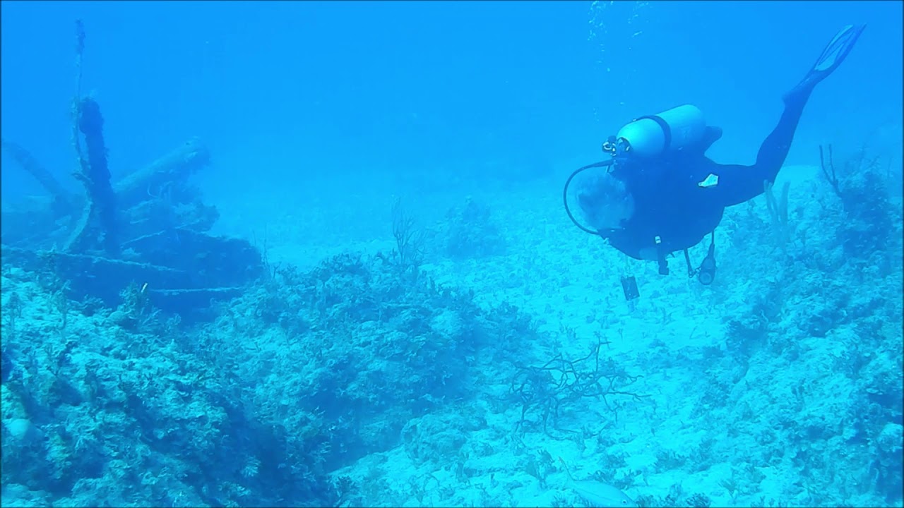 first meeting with a submarine sonar - YouTube