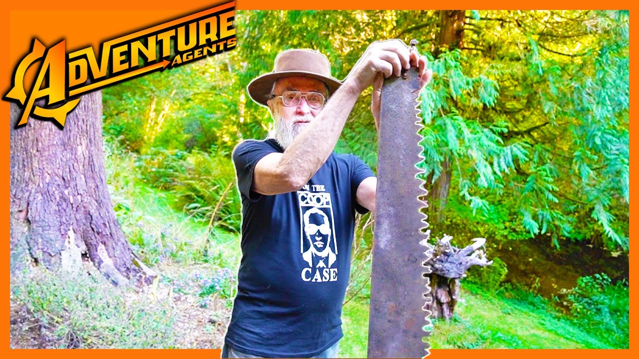 DB Cooper Gave Us a GiANT Saw - Bushcraft Vs. Minecraft Episode 3 - YouTube