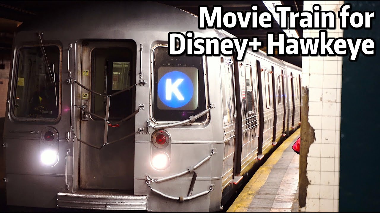 ⁴ᴷ⁶⁰ R68 Movie Train for Disney+ “Hawkeye” with Jeremy Renner and ...