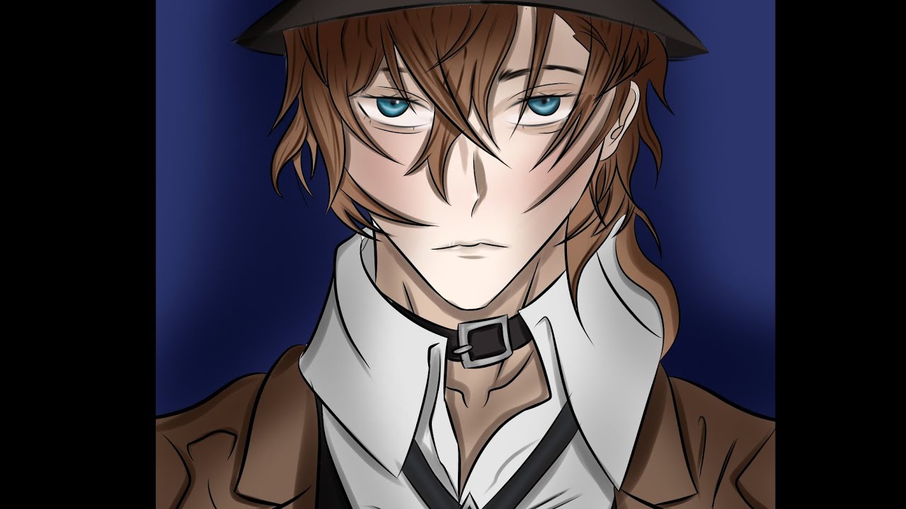 drawing Chuuya Nakahara from bungo stray dogs (ibispaintx speed paint ...