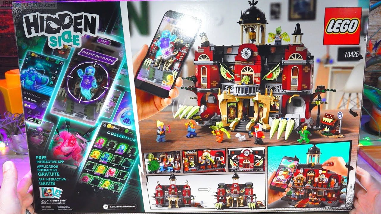 Pure build: LEGO Hidden Side Newbury Haunted High School 70425 in real ...