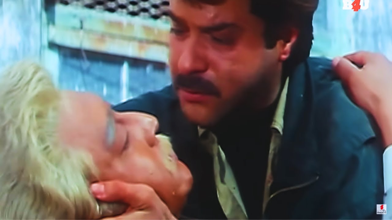 Climax Scene - ऋषि कपूर ने मारी अनिल कपूर के पिता को गोली | Movie Name: Gurudev(1993) | Action ...