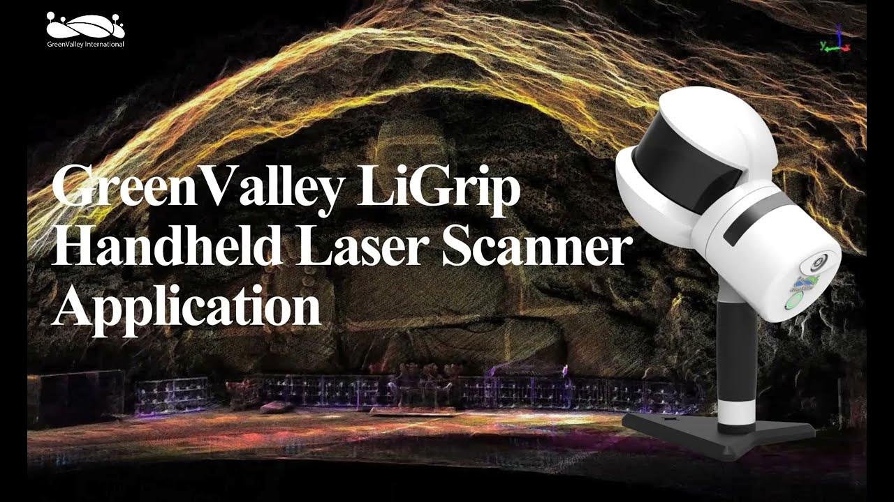LiGrip Handheld Laser Scanner APPLICATION | Cave - YouTube