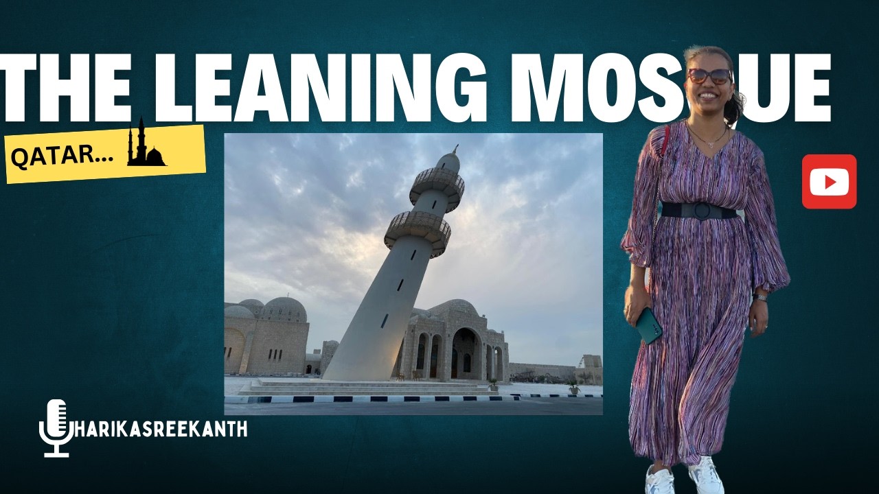 Leaning Tower Mosque "Exploring Qatar's Incredible Leaning Mosque! 🕌 # ...