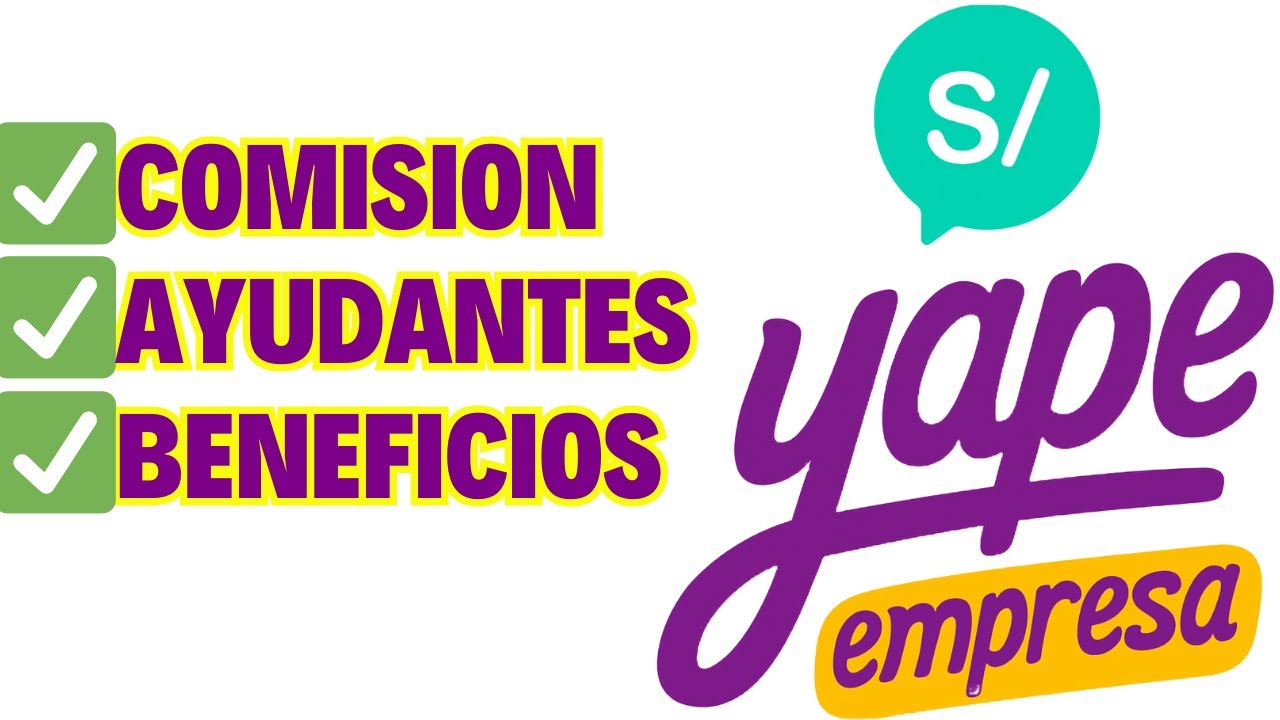 QUE es YAPE EMPRESA?, CUALES son sus BENEFICIOS y CUANTO COBRA de COMISION Banco de Crédito del ...