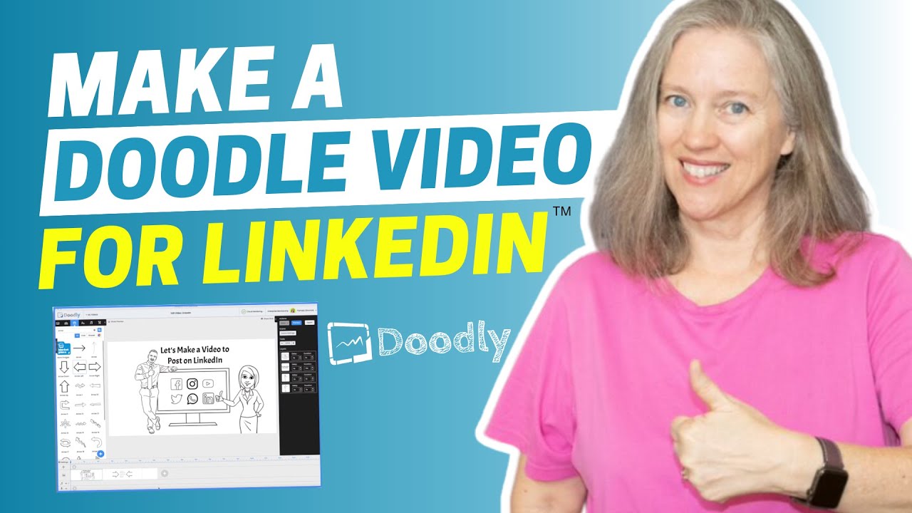 Make a Doodle Video for LinkedIn - YouTube