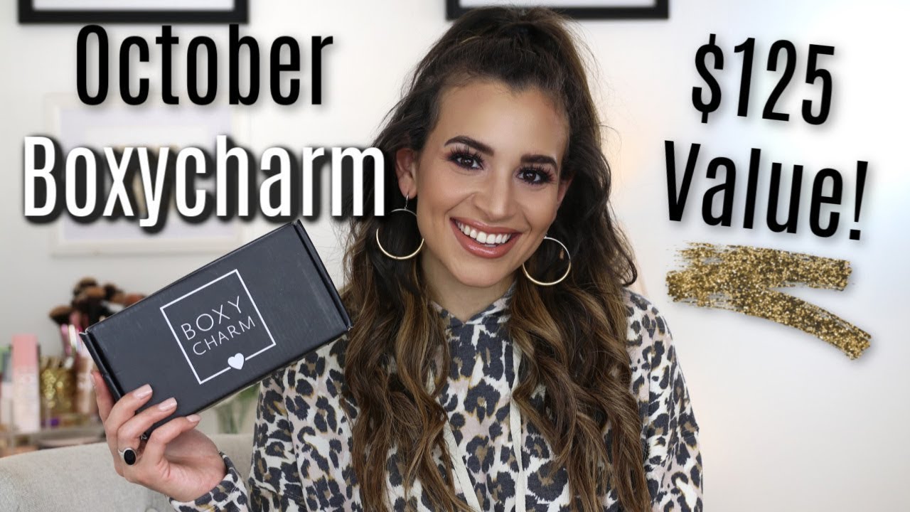 October Boxycharm Unboxing 2019 - YouTube