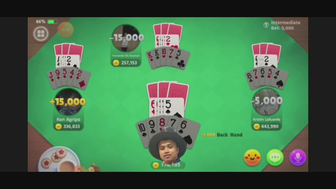 Pusoy way two hours playing - YouTube