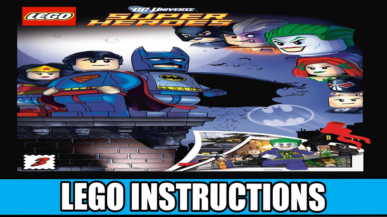 LEGO Instructions - DC Comics - Superman - 6862 - Superman vs. Power ...