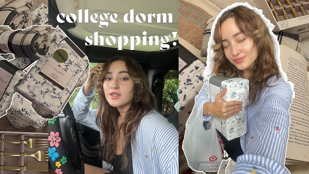 come college dorm shopping with me! + haul 2022 - YouTube