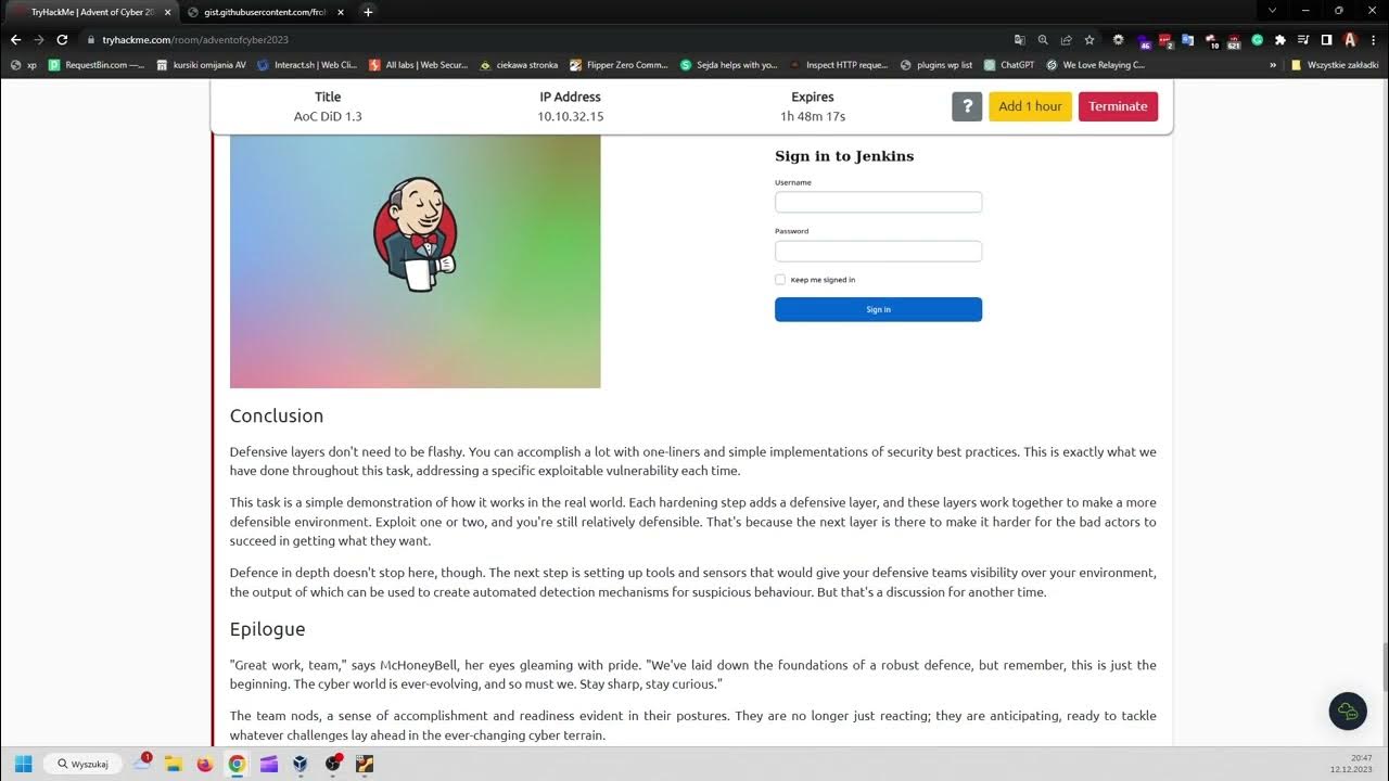 TryHackMe #728 Advent of Cyber 2023 [Day 12] Defence in depth - YouTube