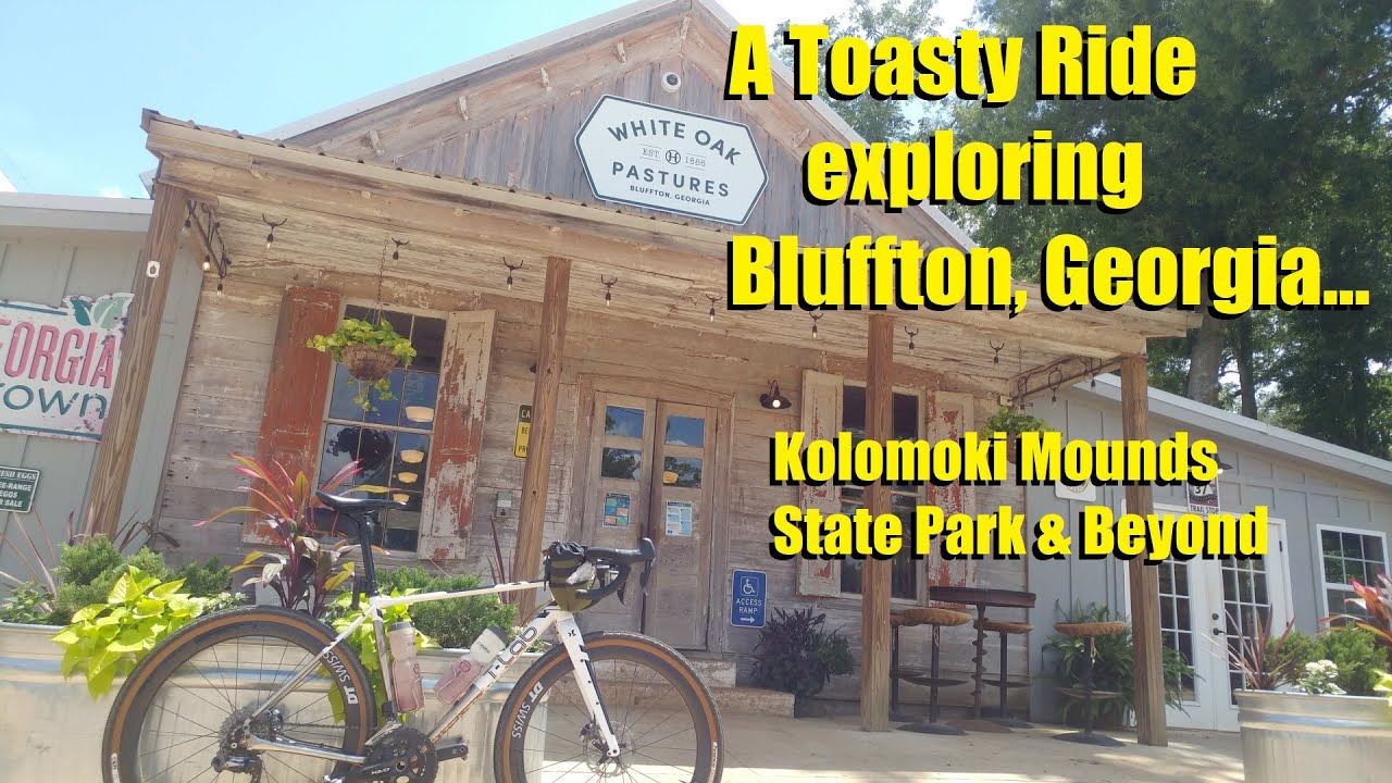 A Toasty Ride exploring Bluffton, Georgia... Kolomoki Mounds State Park ...