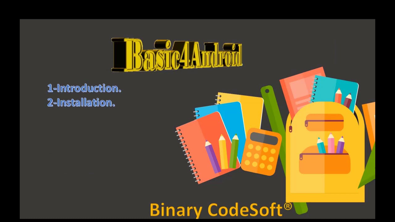 كورس سيت دورة Using Basic4android Learn Android Applications Developing For Advanced Youtube