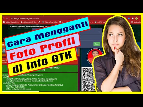 Cara Mengganti Foto Profil di Info GTK