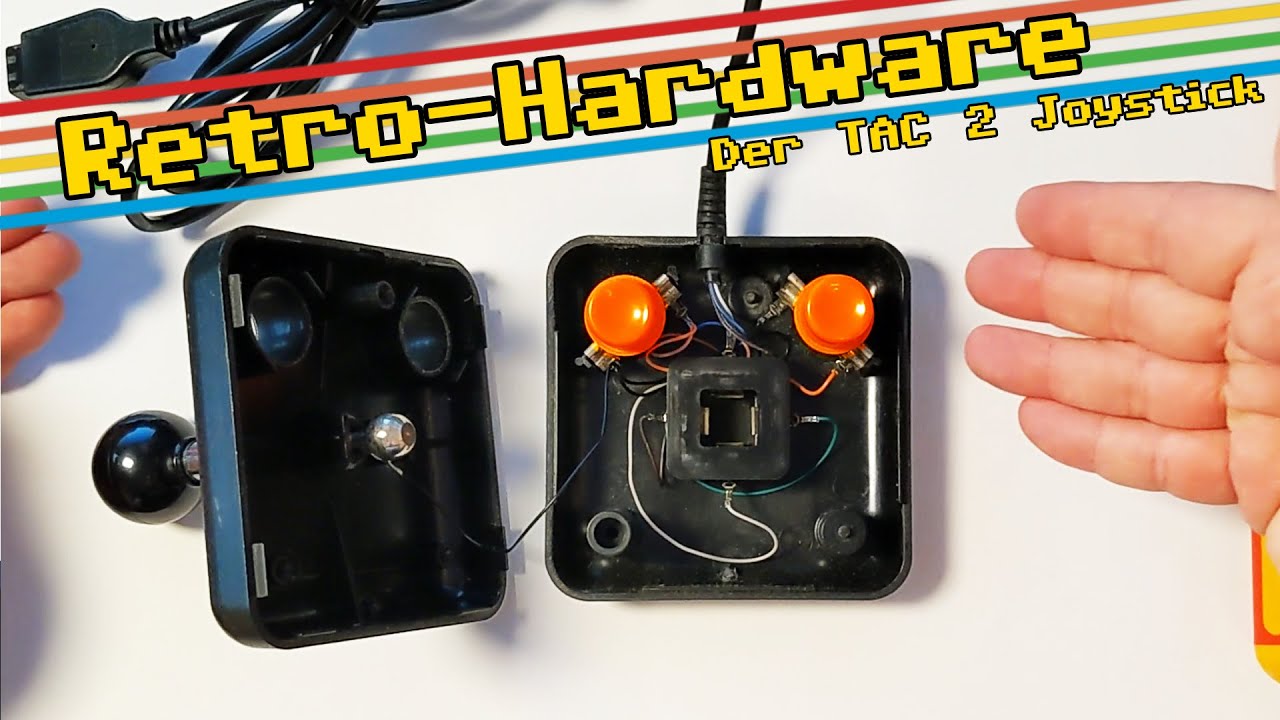 Retrotechnik: der robuste Joystick TAC2 - YouTube