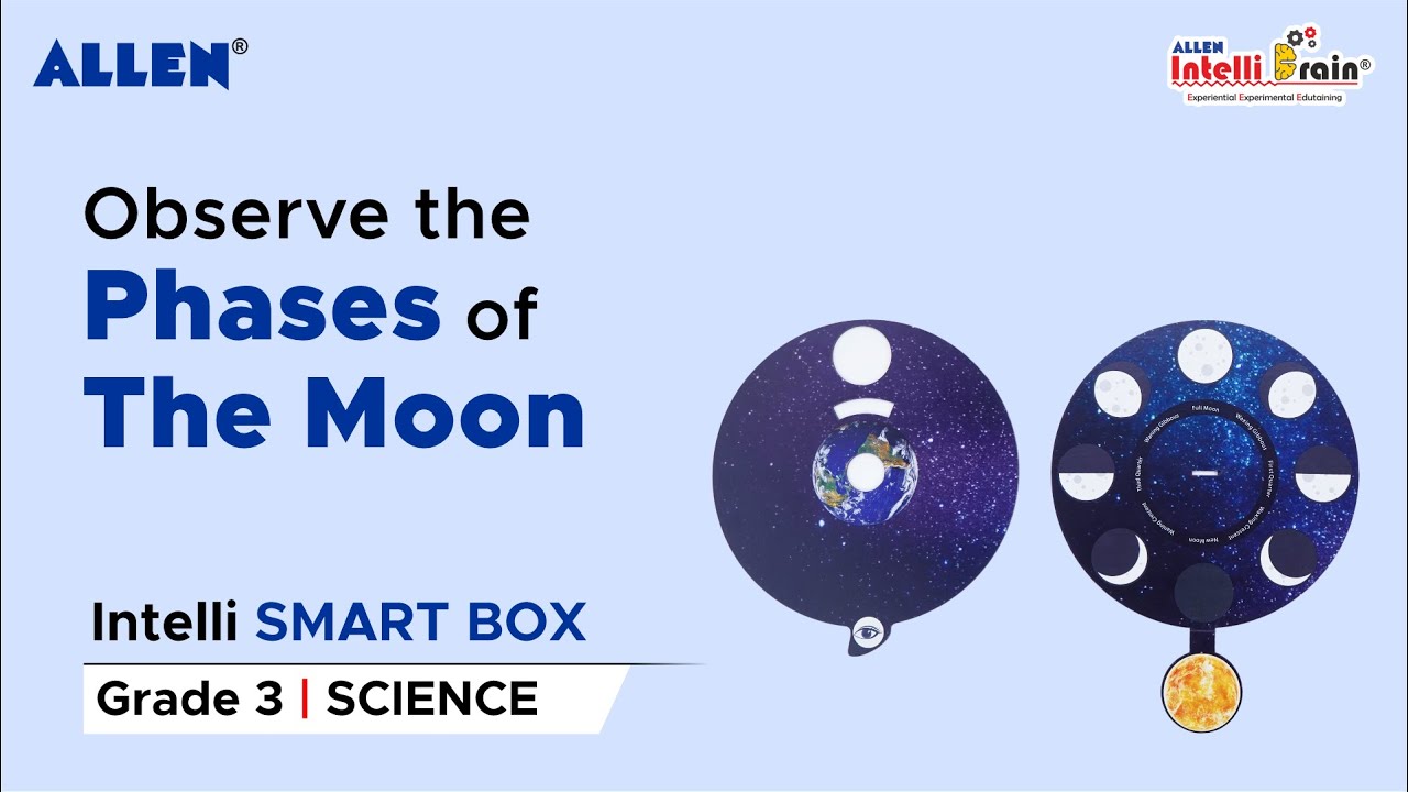 Phases of Moon | Change in shape of moon | Science Activity Kit for ...