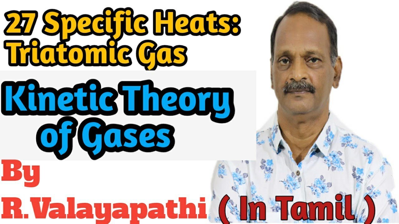 27 SPECIFIC HEATS OF TRI ATOMIC GASES : KTG - YouTube